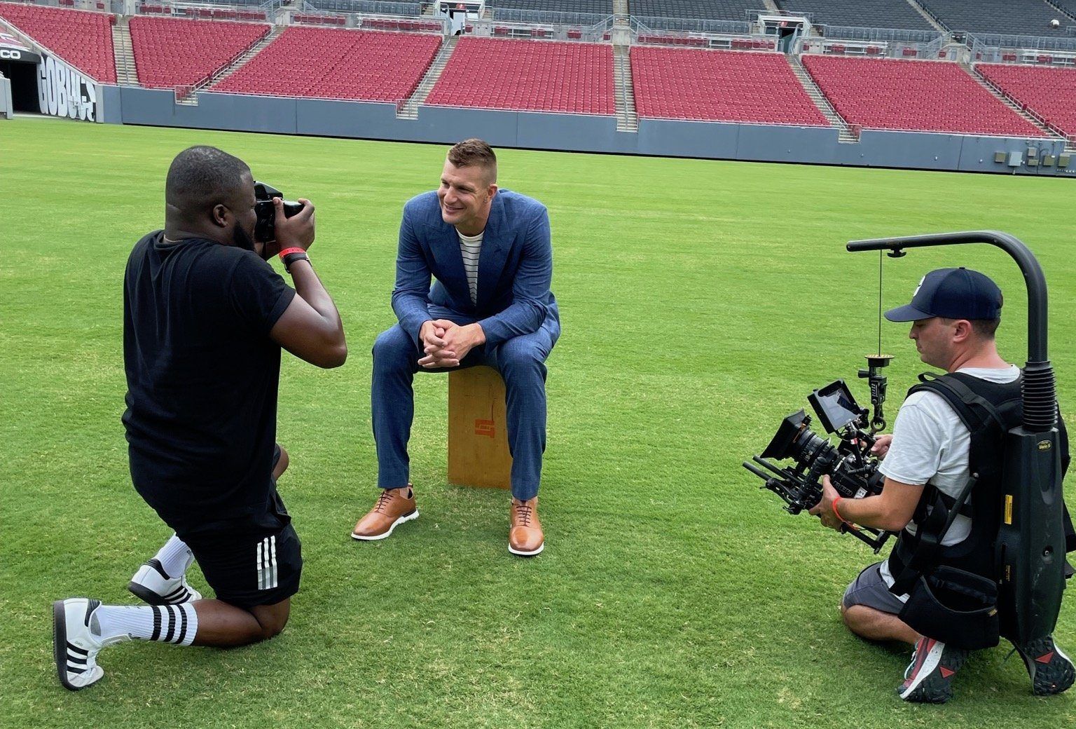 Behind the Scenes with Rob Gronkowski – Wolf & Shepherd