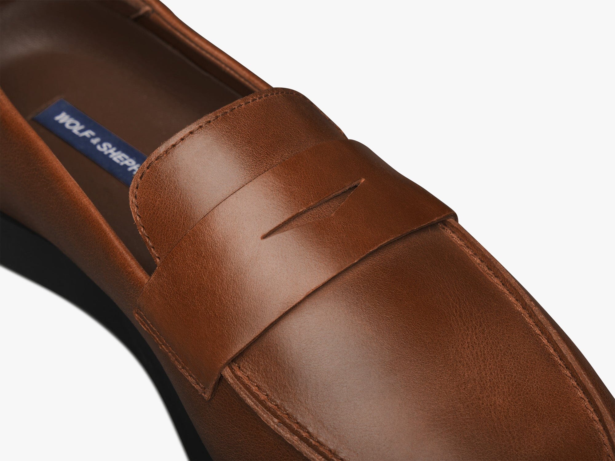 Coast™ Loafer | Italian leather dress slip ons | WOLF & SHEPHERD – Wolf ...
