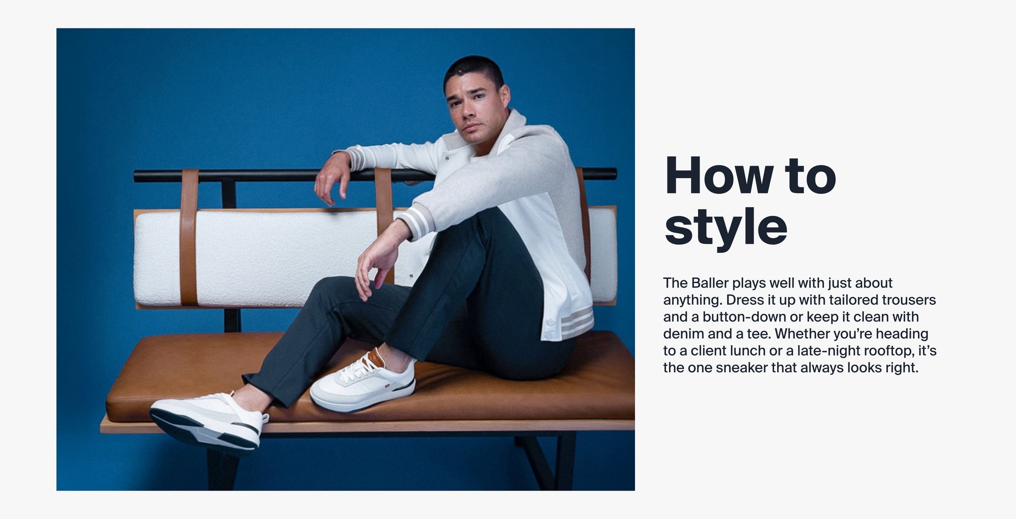 Baller One | Comfortable in any era | WOLF & SHEPHERD – Wolf & Shepherd