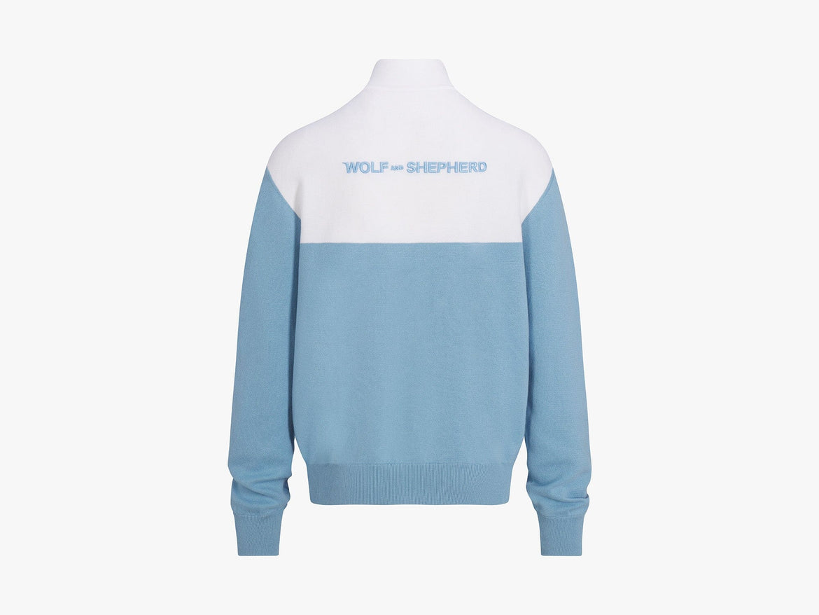 W&S Cotton Track Jacket | Luxury Sport | WOLF & SHEPHERD – Wolf & Shepherd